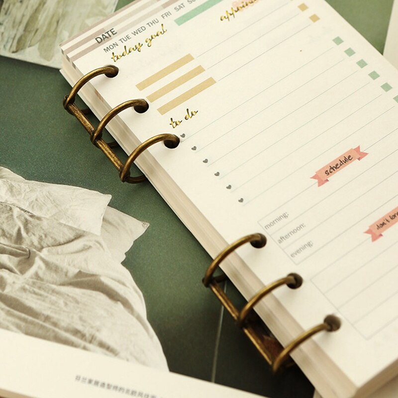 2PCS/SET A5 A6 Metal Spiral Binder Clip Notebook F... – Grandado