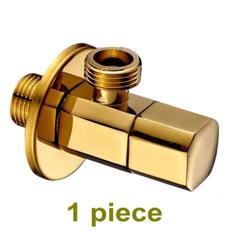 Solid Brass Golden Standard 1/2" Bathroom Acc... – Grandado