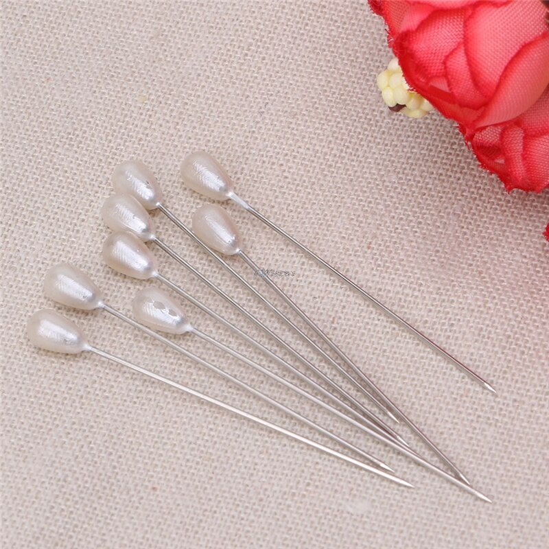144Pcs/Set Extra Long Pearl Head Dressmaking Pins ... – Grandado