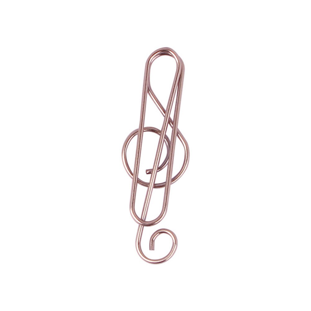 20pcs/box Music Note Shaped Paper Clips Decorative... – Grandado