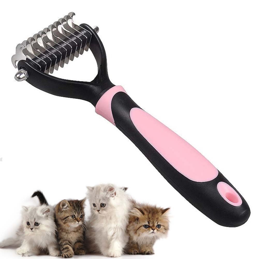 Pet Undercoat Rake Dematting Comb Grooming Strippi... – Grandado
