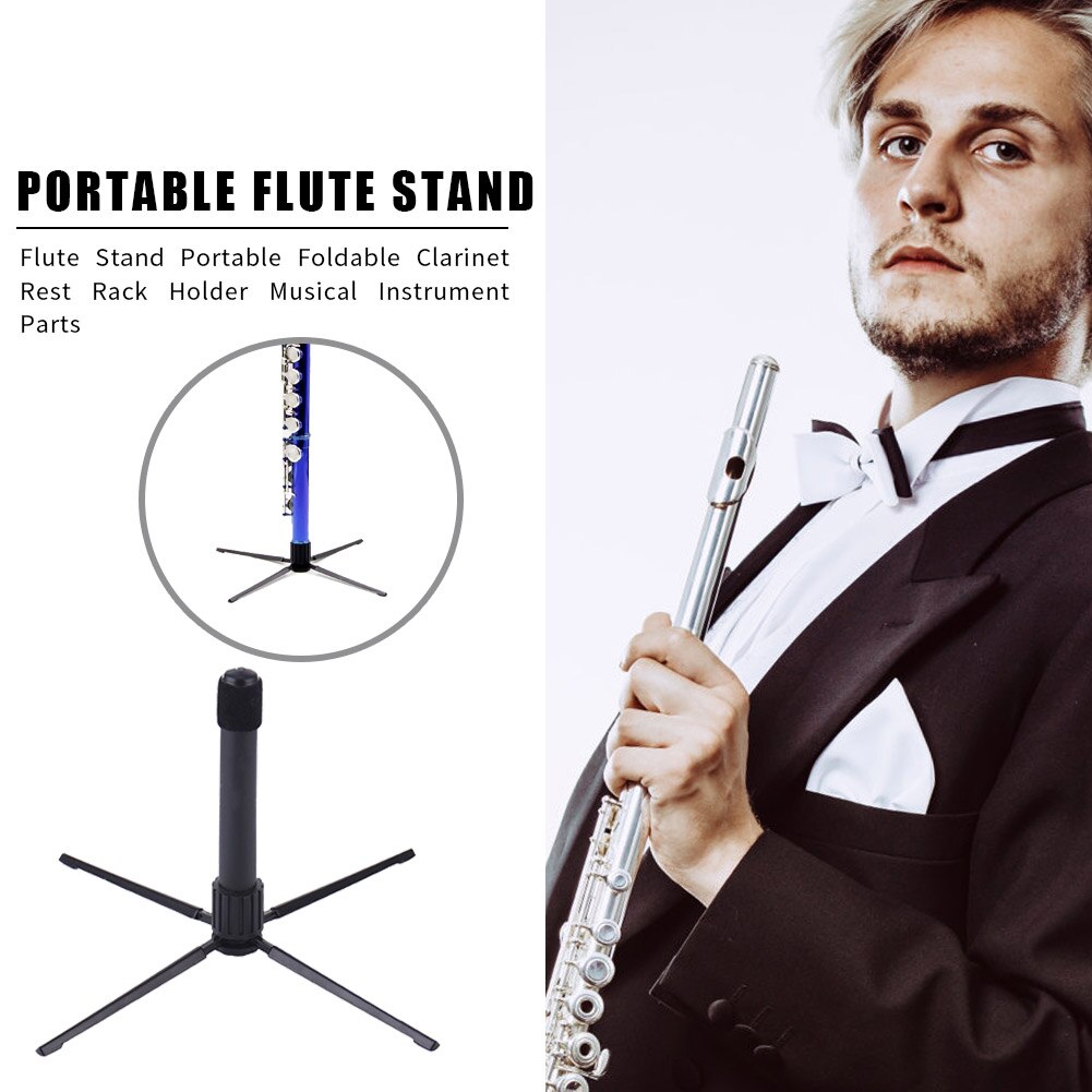 Flute Stand Portable Foldable Clarinet Rest Rack H... – Vicedeal