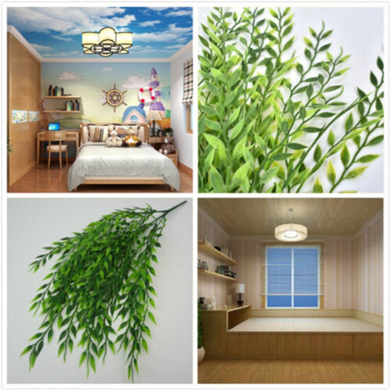 False weeping Willow leaf Rattan False flower Hort... – Grandado