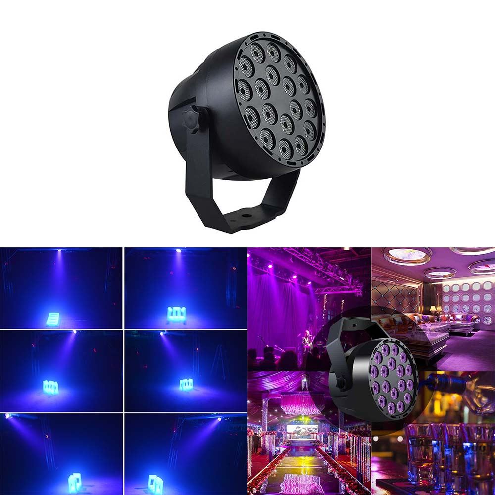 54W LED Par 18LED UV Purple LED Stage Light Par Li... – Grandado