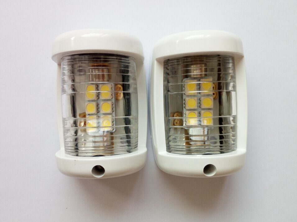 Marine Boat Yacht White Masthead/Stern Light 12V L... – Grandado