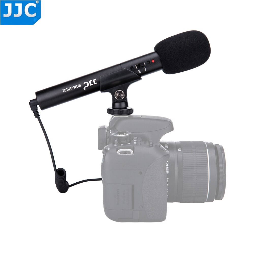 JJC Camera Microphone with Clip for Canon SONY Nik... – Grandado