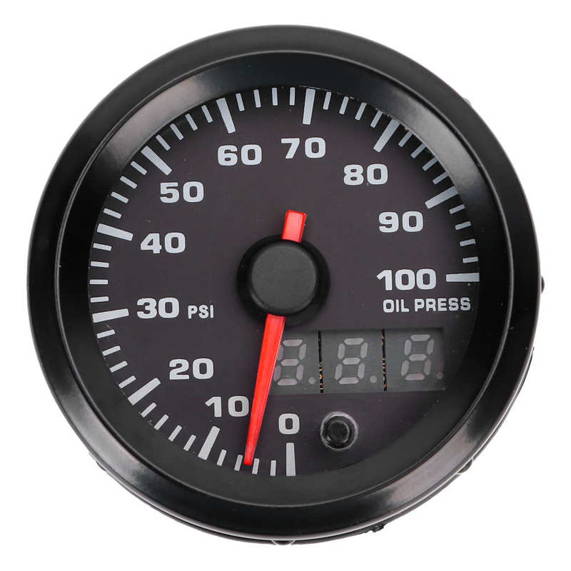 Digital Oil Pressure Gauge ABS Oil Pressure Gauge ... – Grandado