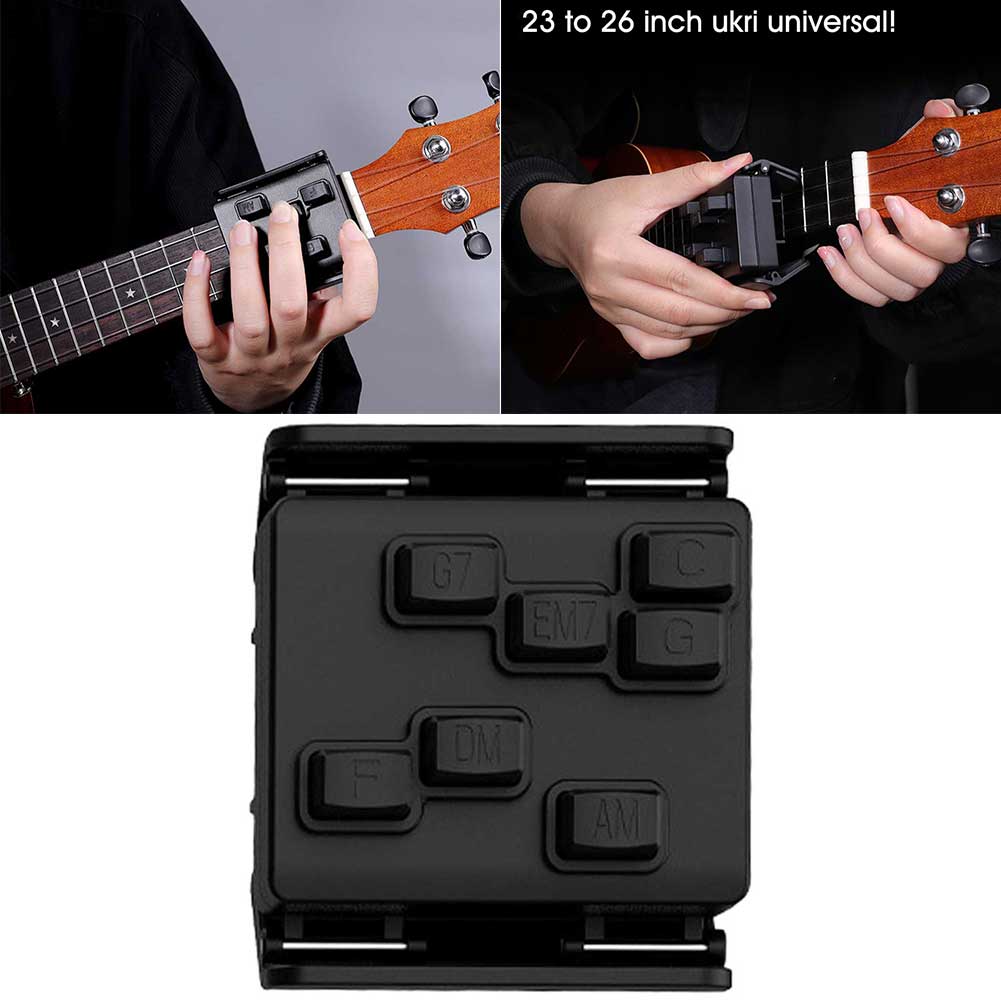 Musical Nylon Beginner Ukulele Chord Trainer Finge... – Grandado