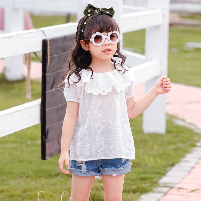 Childrenswear Zomer Slijtage Kraag Kinderen Shirt ... – Vicedeal