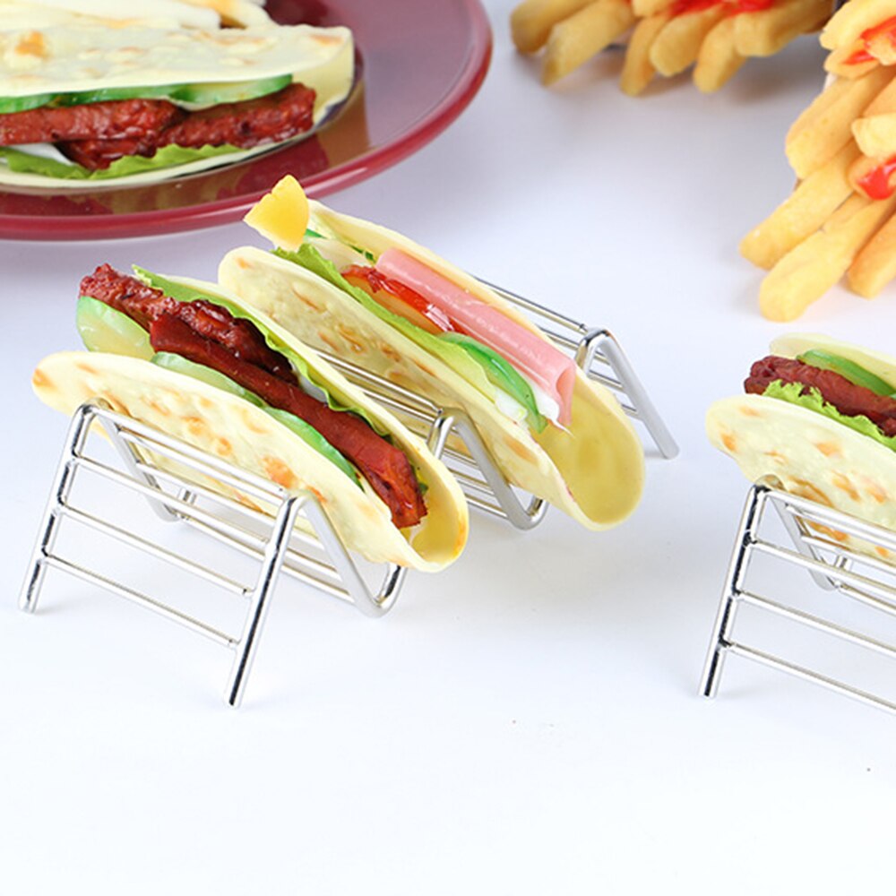 Kitchen Wave Shape Corn Roll Stand Taco Display Ho... – Grandado