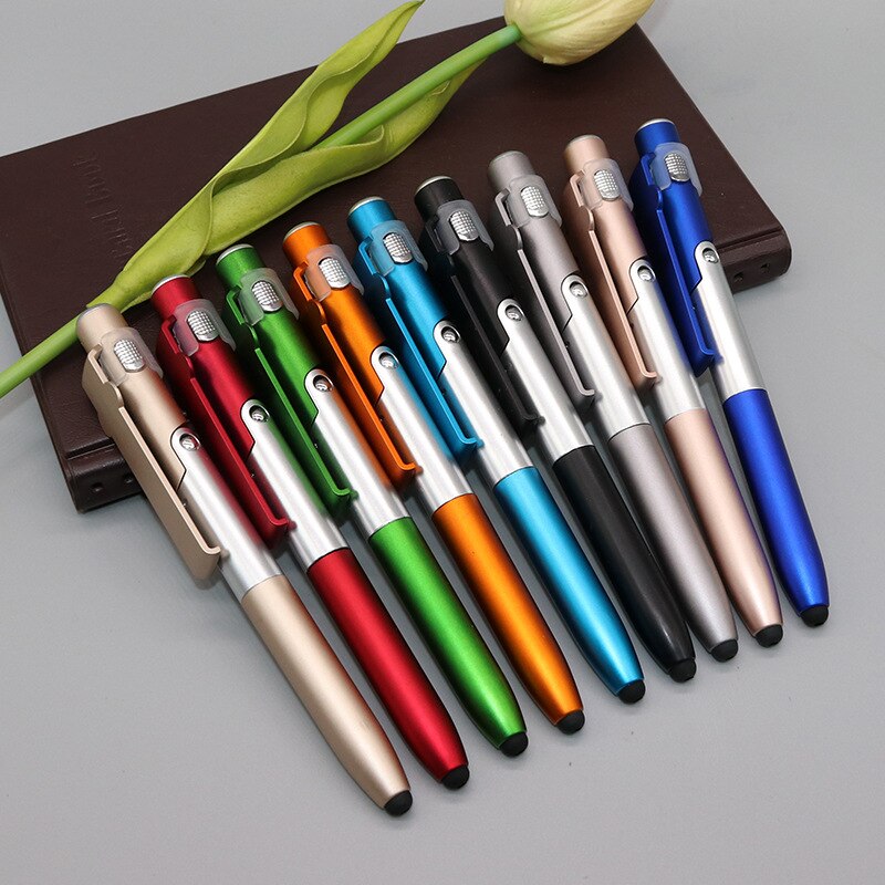 Multi-function 4-in-1 Foldable Ballpoint Pen Stylu... – Vicedeal