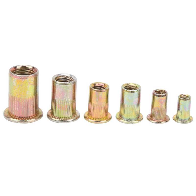 Rivet Nut Plated Color Zinc Carbon Steel Rivet Nut... – Grandado