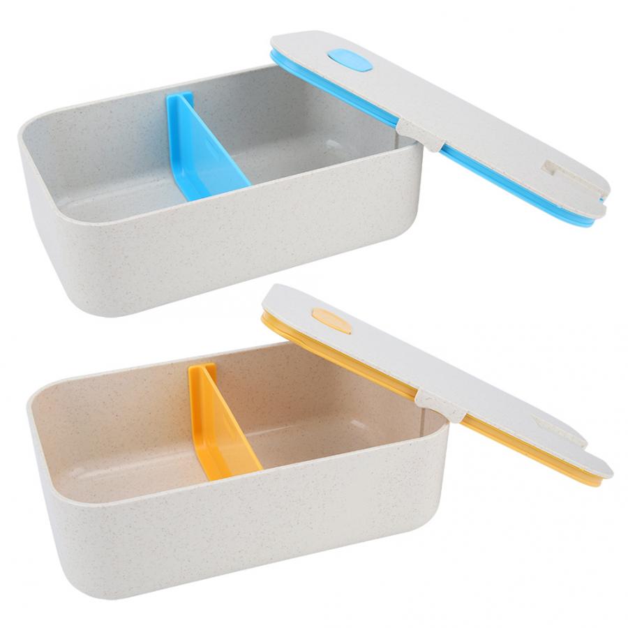 Portable Rectangular 800ml Single Layer Lunch Box ... – Grandado