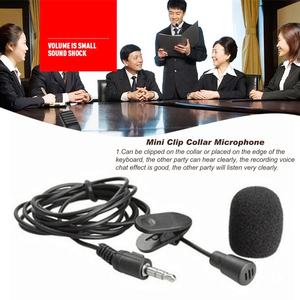 Mini Microphone Portable universel, 3.5MM, avec Mi... – Grandado