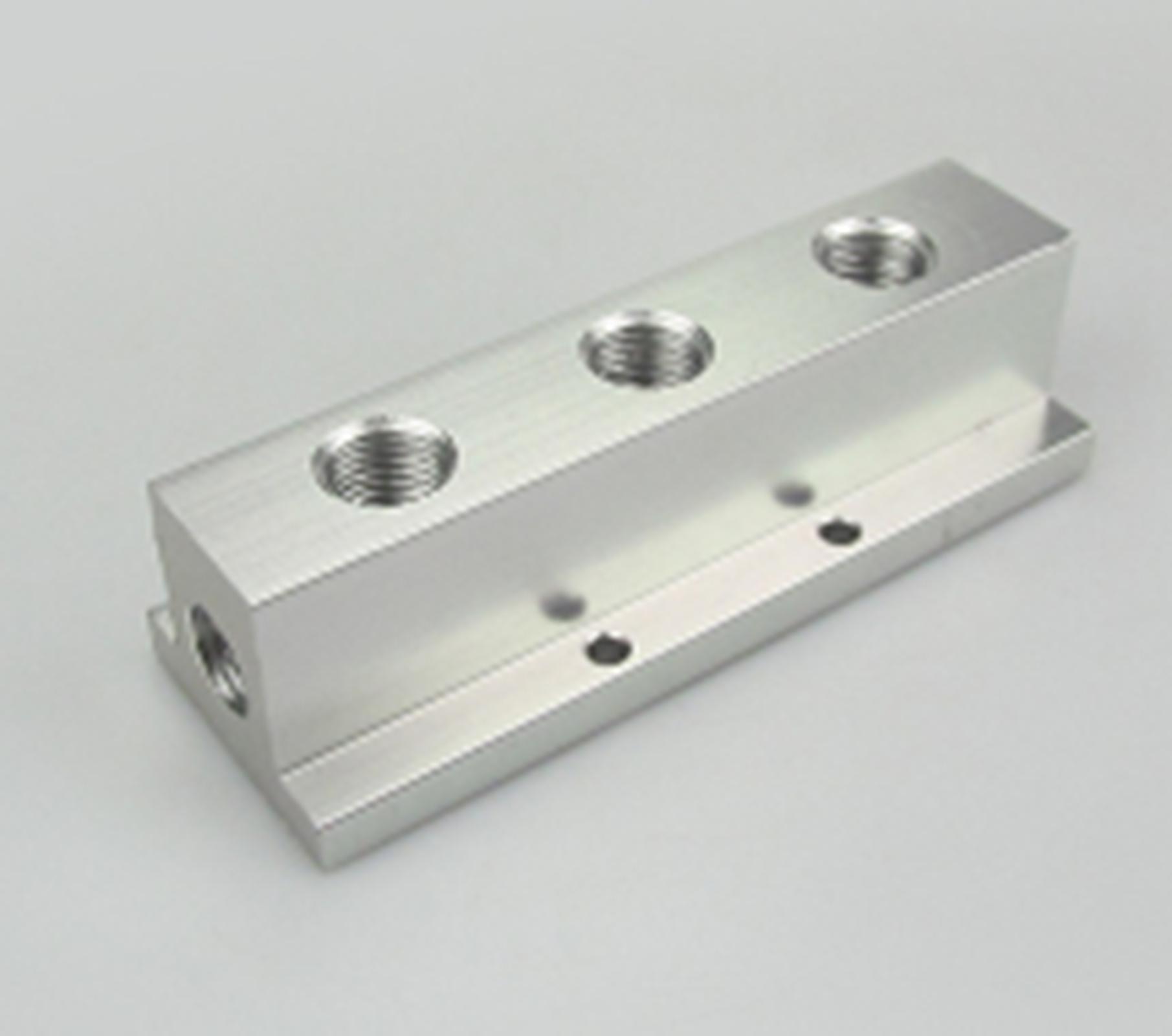 1/4" BSP Female 3 Way Solid Aluminum T-Shape Air M... – Grandado