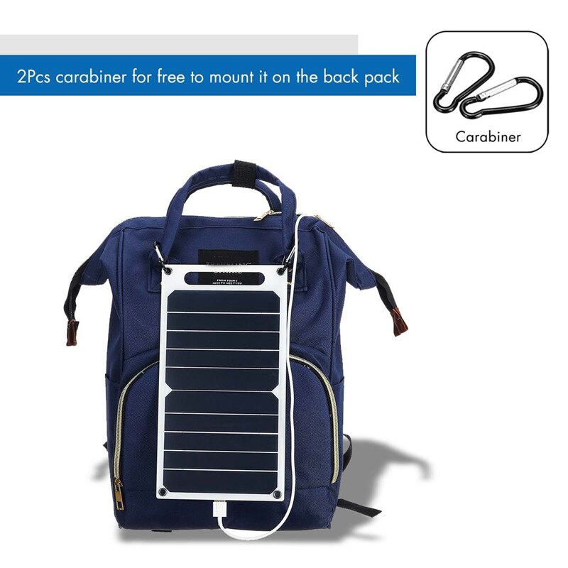 5V 6W Universal Solar Panel Light USB Charger Port... – Vicedeal