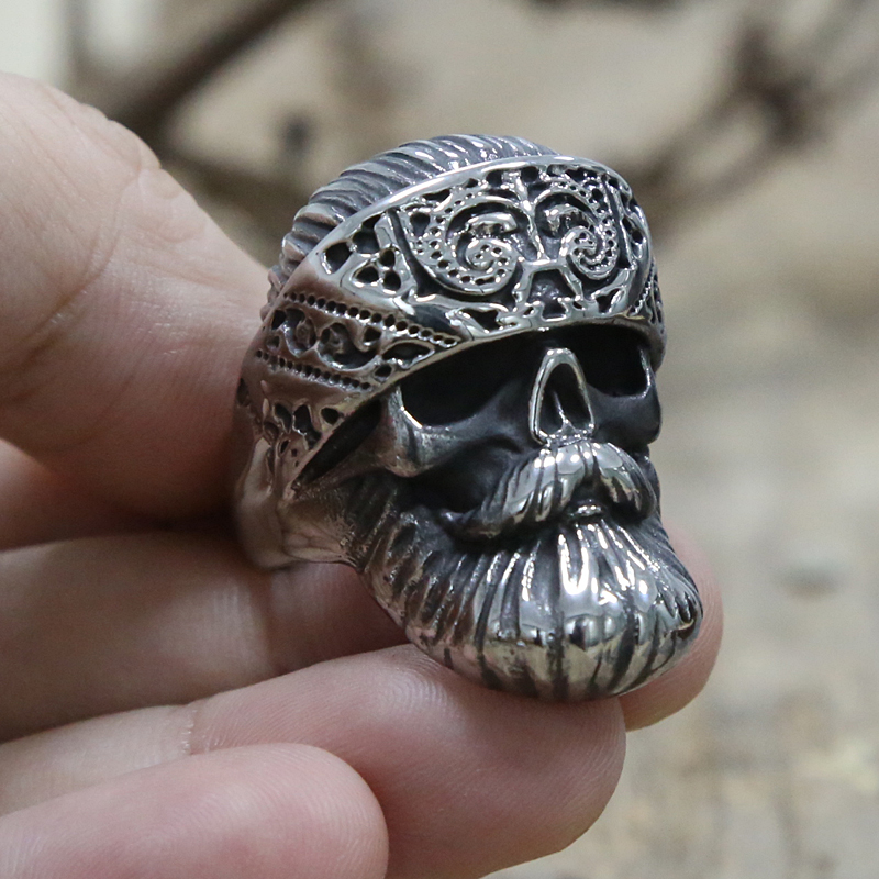 Hippie Männer der Großen Bart Tragen Hütte Schädel... – Grandado