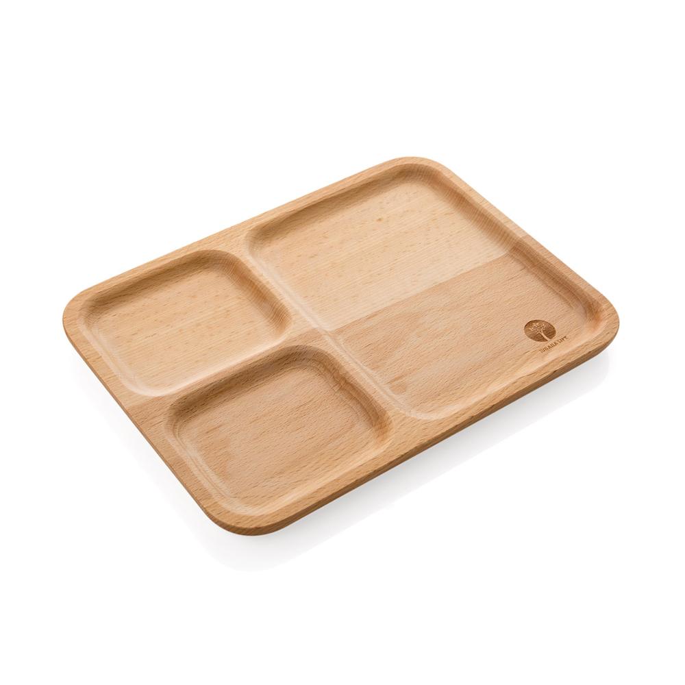 OTHERHOUSE Wooden Plate Dessert Plates Cake Dishes... – Grandado