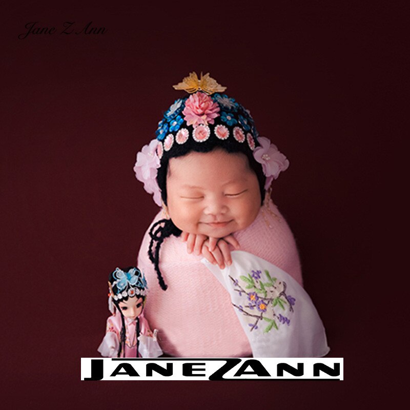 Jane Z Ann Chinese style Newborn baby Peking Opera... – Grandado