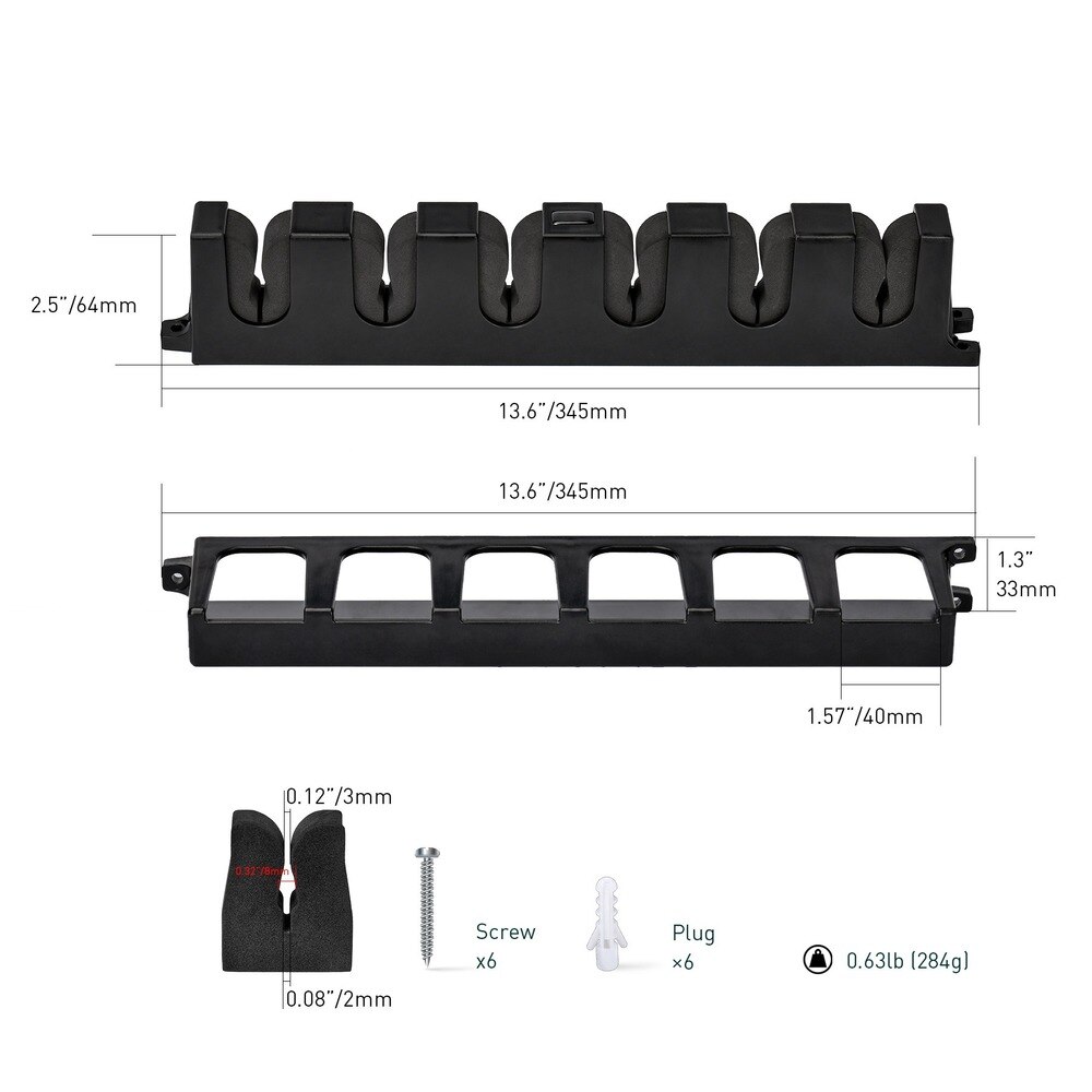 Hengel Opbergrek Wandmontage Hengel Houder Winkel ... – Vicedeal