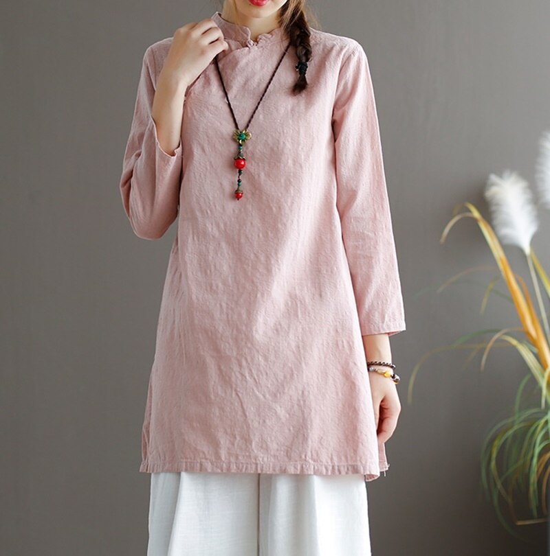 Traditional Chinese Clothing Women Cheongsam Top L... – Grandado