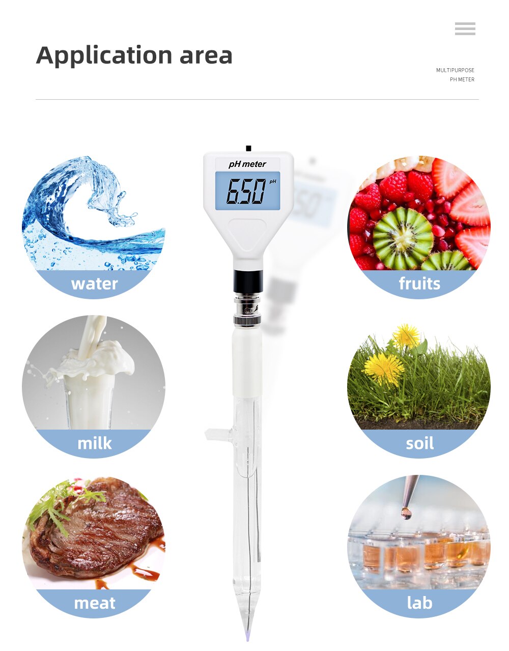 PH-98211 Digital Multipurpose PH Meter Acidity Met... – Vicedeal