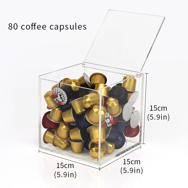 30-80 PCS Acrylic Capsule Nespresso Dolce Gusto Po... – Grandado