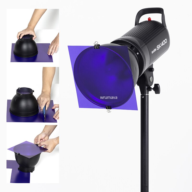 30cm Colored Overlays Transparency Color Film Plas... – Grandado