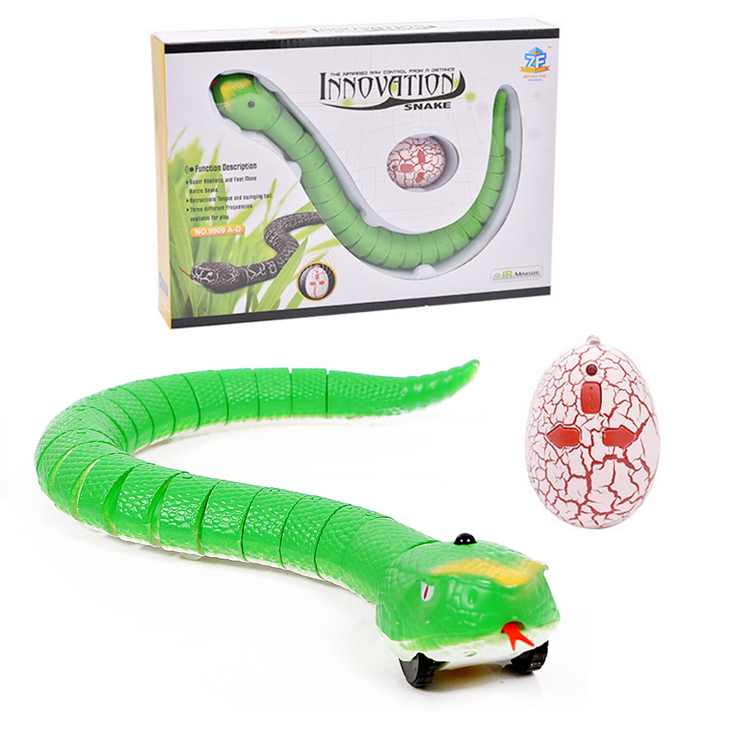 Realistic Simulation USB Rechargeable RC Snake Toy... – Grandado