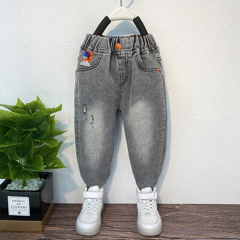 Jungen Jeans Denim Hosen Kinder Kinder Kleidung Fr... – Vicedeal