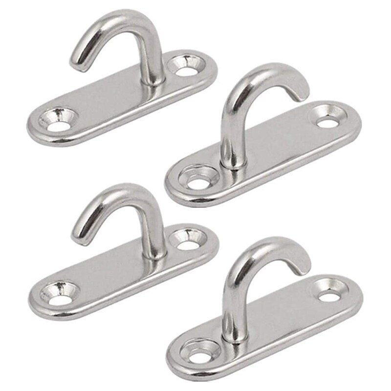 Heavy Duty Stainless Steel Oblong Plate Hook Loop ... – Grandado