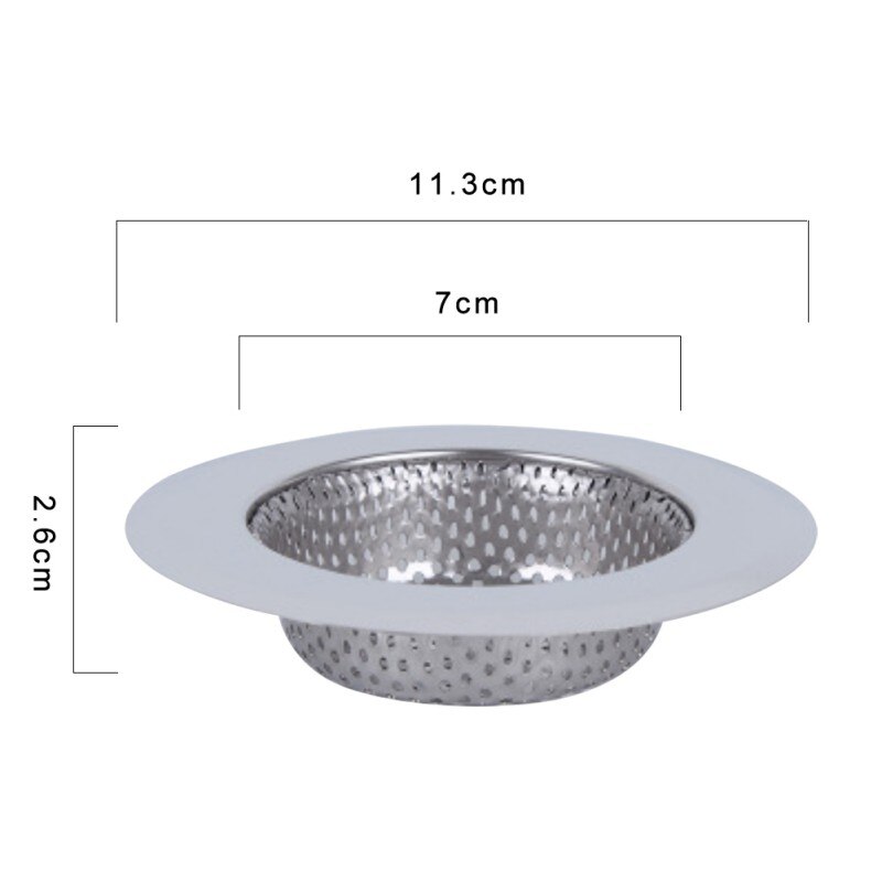 Kitchen Drains Strainers Stainless Steel Mesh Sink... – Vicedeal