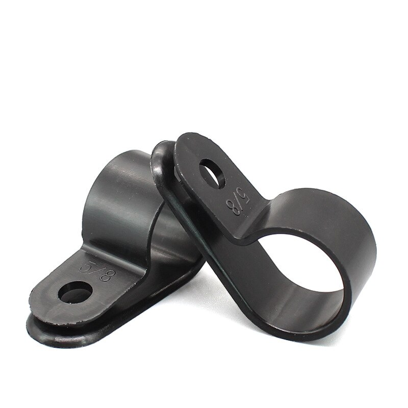 100PCS Thicken Plastic Nylon R Type Cable Clamp Fi... – Vicedeal