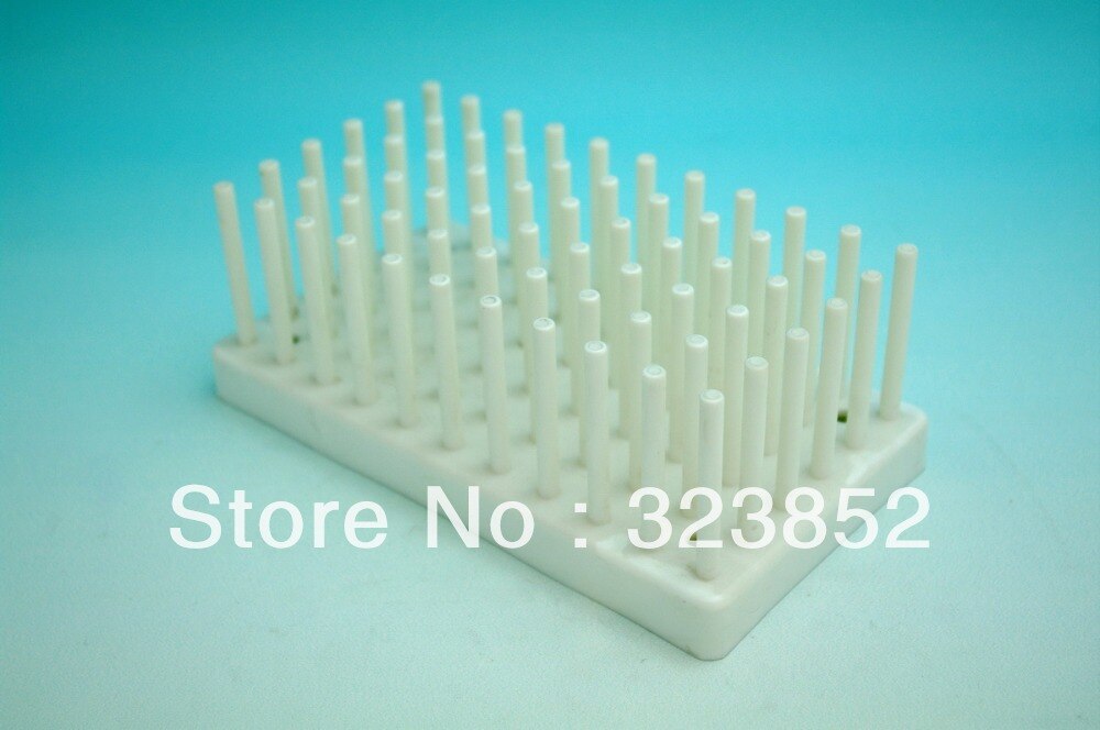 Plastic Test Tube Peg Rack 66Pegs 50Tube Place 14-... – Grandado