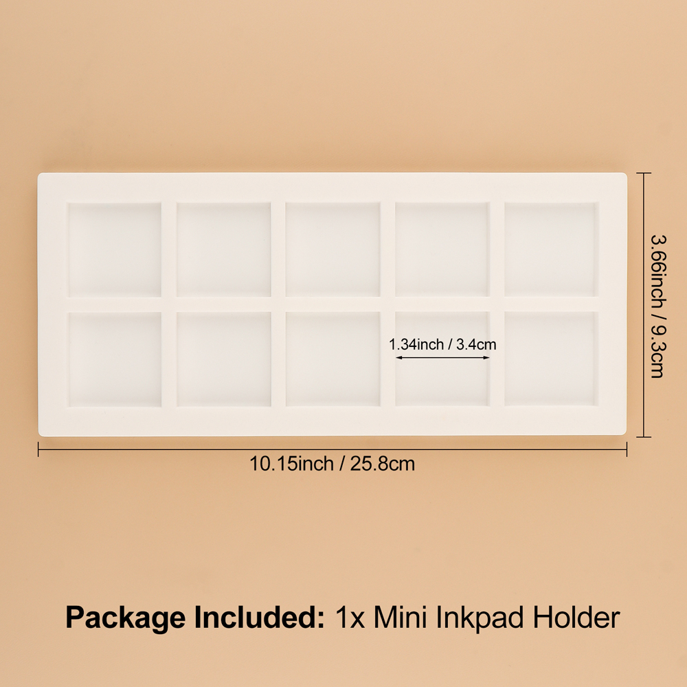 Non-Slip Silicone 4 Style Ink Pad Holder For Card ... – Vicedeal