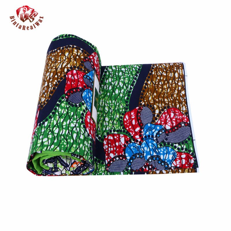 African wax Prints Cotton Fabric African Ankara Pr... – Grandado
