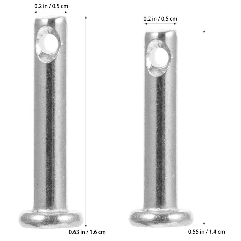 20pcs Stainless Steel Flat Head Pin Door Bolts Stu... – Vicedeal