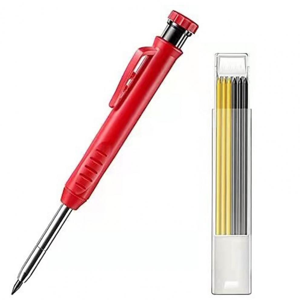 2.8mm Solid Carpenter Pencil with Refill Leads Bui... – Grandado