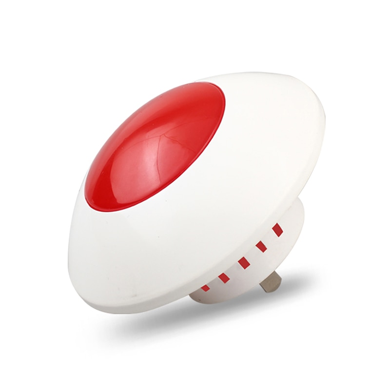 Draadloze Knipperende Sirene Alarm Flash Hoorn Roo... – Grandado