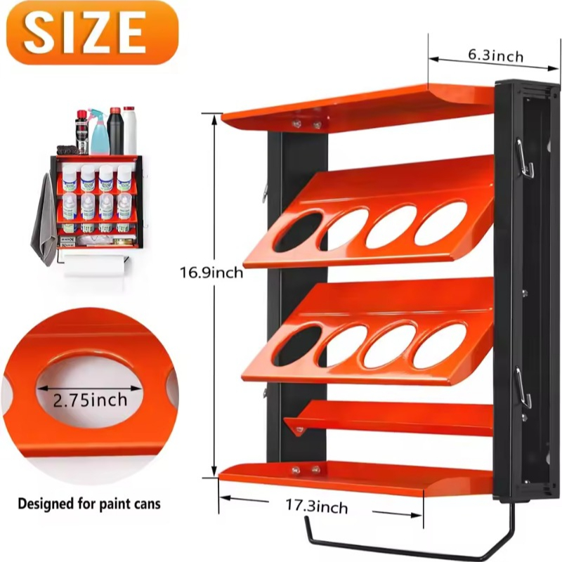 Spray Can Holder Wall Mounted Multilayer Spray Bot... – Grandado