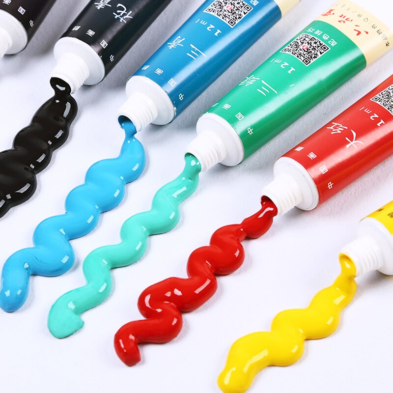 Calligraphy ink Paint Set 12/18/24 Colors Pigment ... – Vicedeal