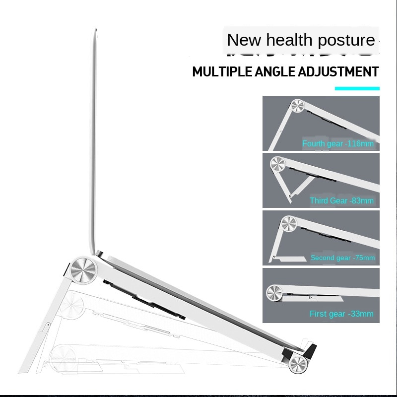 Lightweight Laptop Cooling Stand Plastic Vertical ... – Vicedeal