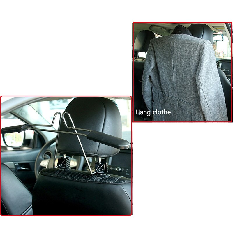 Car Clothes Rack Headrest Metal Stainless Coat Han... – Vicedeal