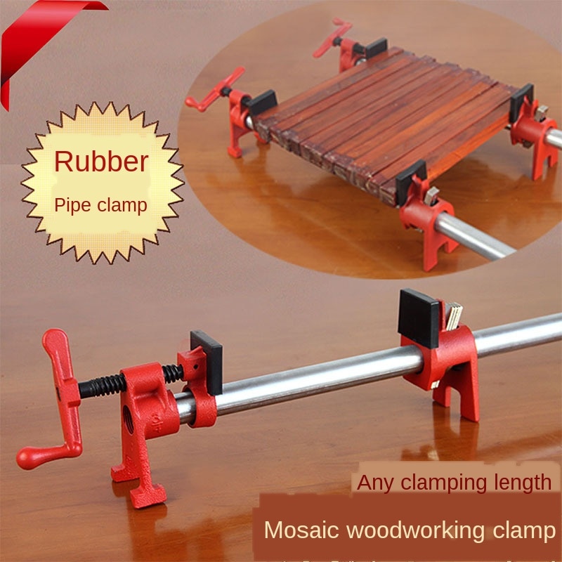 F Clamp Fixed Water Pipe Clamp Quick Woodworking P... – Grandado