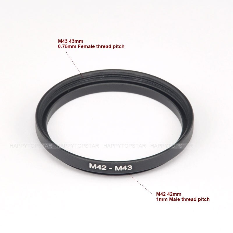 M42 (42mm 1mm thread pitch) to M43 (43mm 0.75mm th... – Grandado