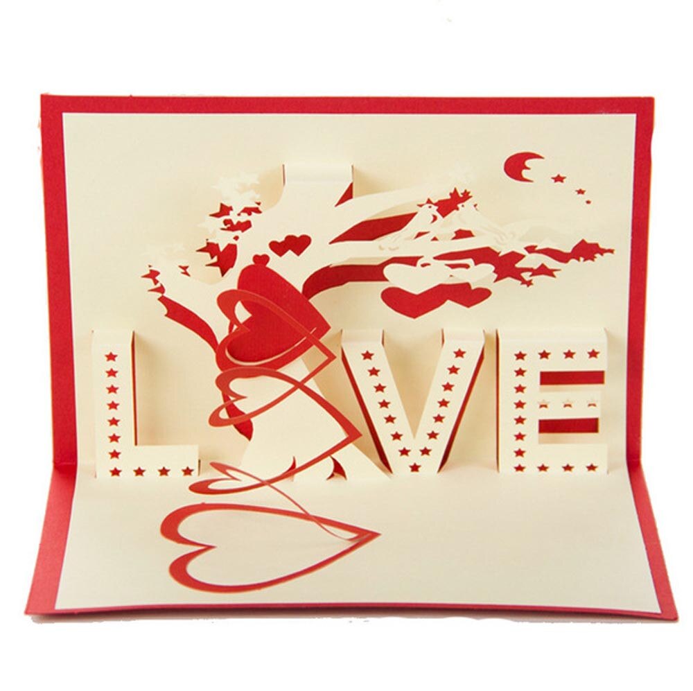 3d Pop Up Cards Valentine Lover Happy Birthday Ann... – Grandado