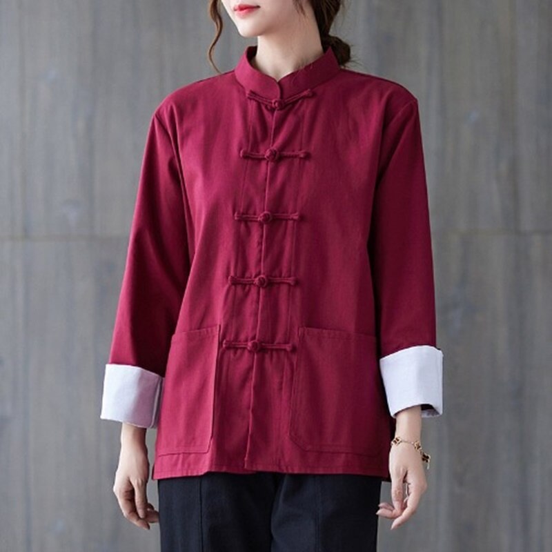 Traditional Chinese Clothing For Women Blouse Stan... – Vicedeal