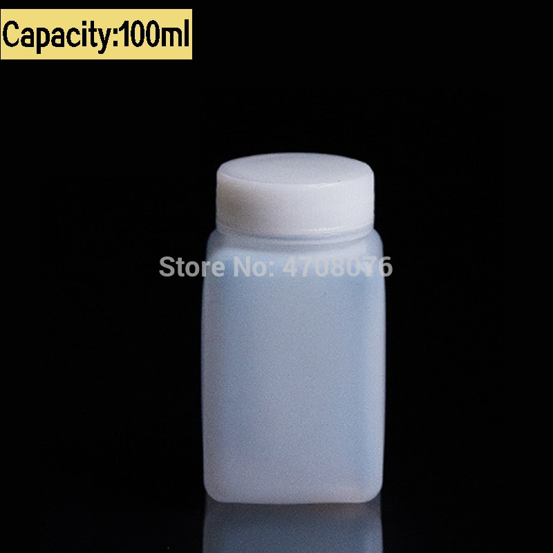 PE lab reagent bottle with scale mark Plastic samp... – Grandado