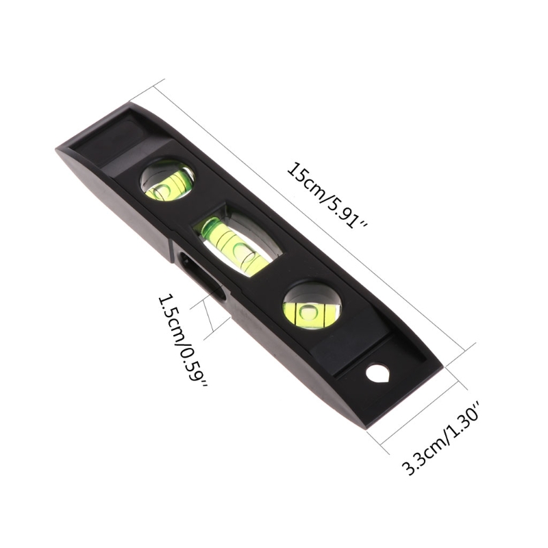 1Pc 15cm Spirit Level 3 Bubble Level Torpedo Magne... – Grandado