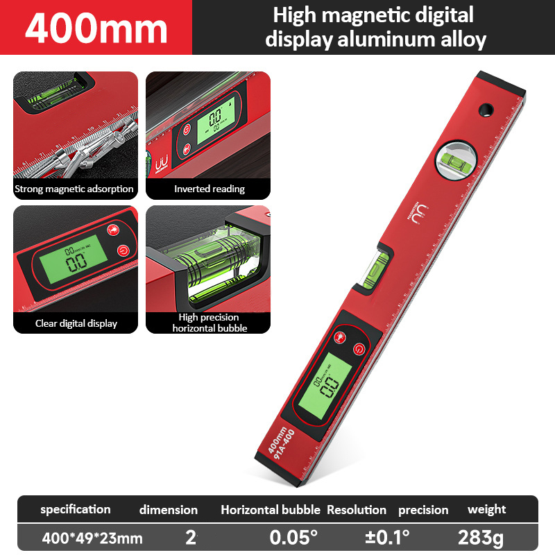30/40/50cm Electronic Digital Display Level Ruler ... – Grandado